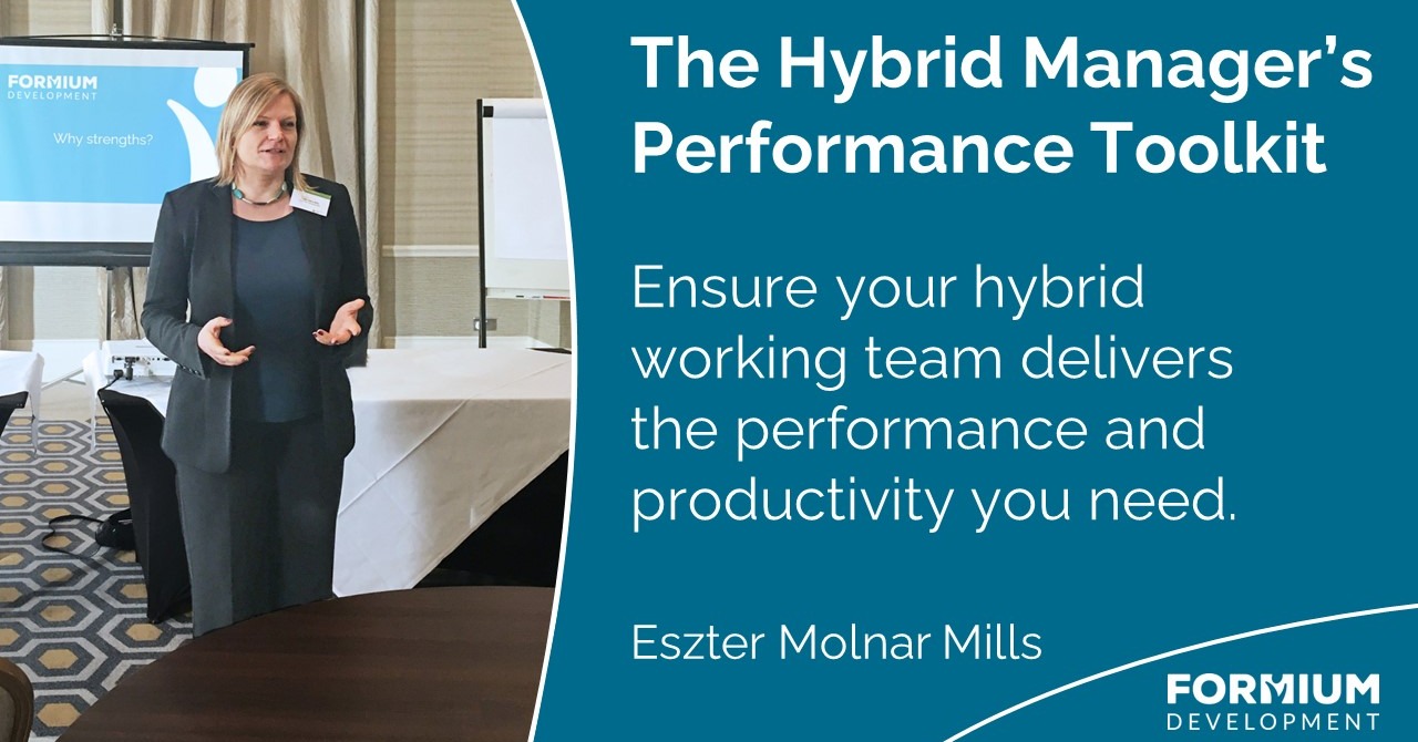 The Hybrid Manager's Performance Toolkit by Eszter Molnar Mills on Maven
